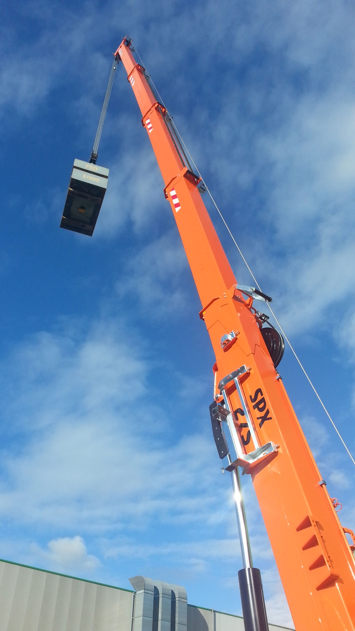 Jekko SPX650 Mini Crane | Kevin Keogh Crane Services in Ireland